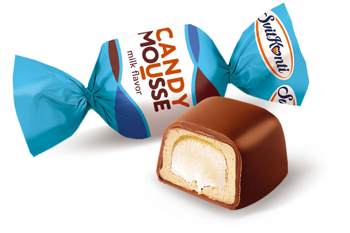 "CANDY MOUSSE" strawberry & cream flavor Сandies — KONTI ...