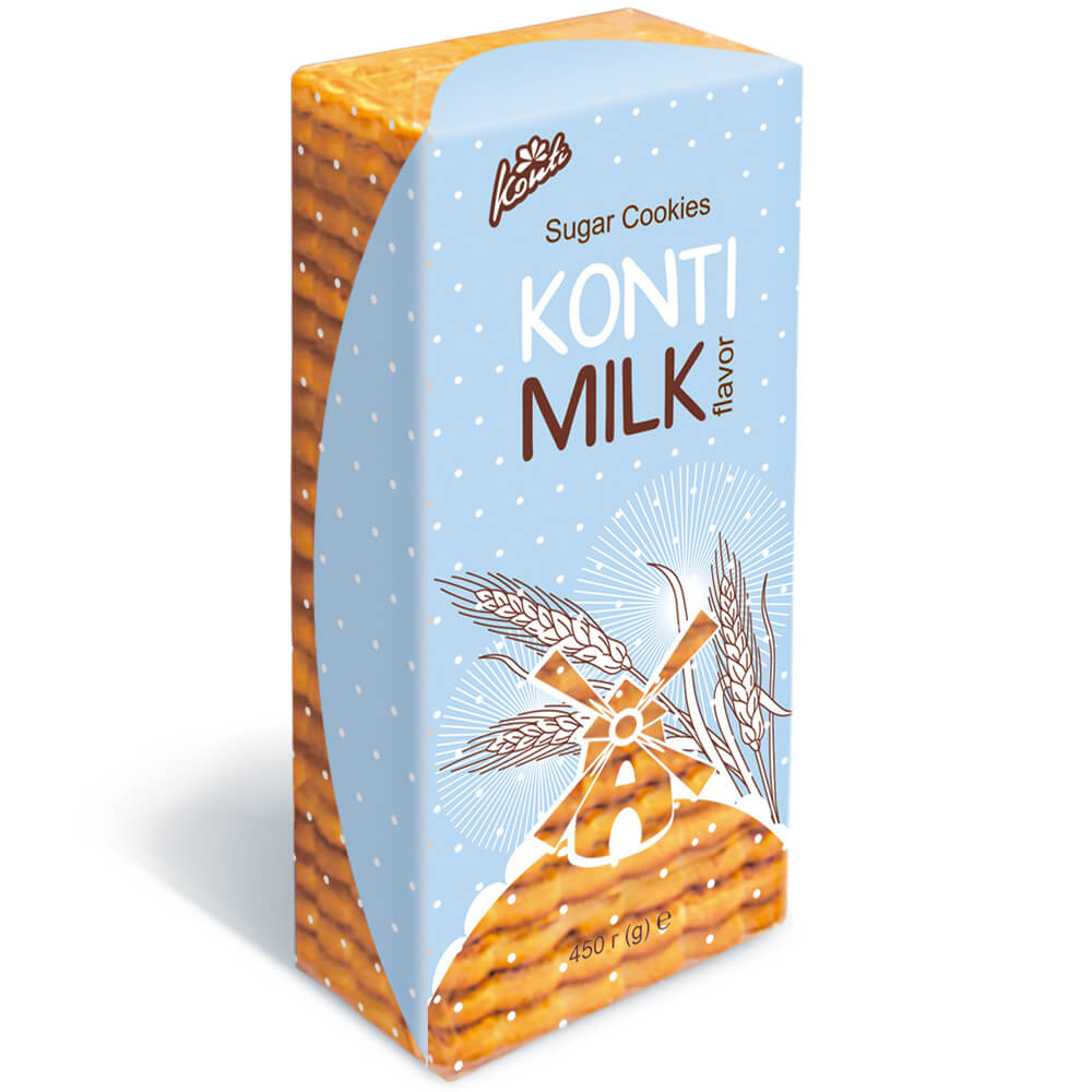 Toffee DeKonte creme flavor Candies — KONTI — Confectionery Company